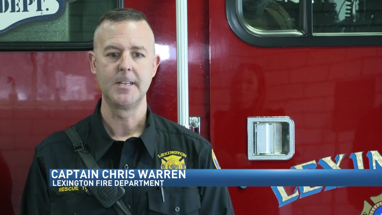 Lexington firefighters talk about life-saving rescue - YouTube