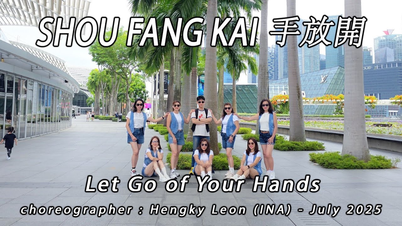 AERA SINGAPORE | LET GO OF YOUR HANDS 手放開 Shou Fang Kai · Sam Lee 李圣杰 | LINE DANCE | Demo ...
