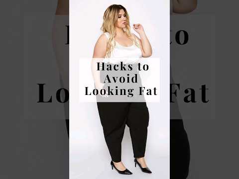 Hacks to Avoid Looking Fat | What not to wear to look awesome 😎 #fashion #shorts #viral