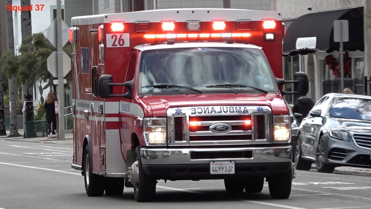 AMR & San Diego Fire Responding (Compilation 18) - YouTube