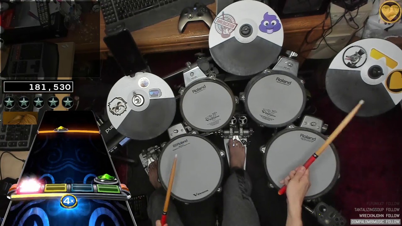 RB4: Zombie by The Cranberries - Expert Pro Drums FC - YouTube
