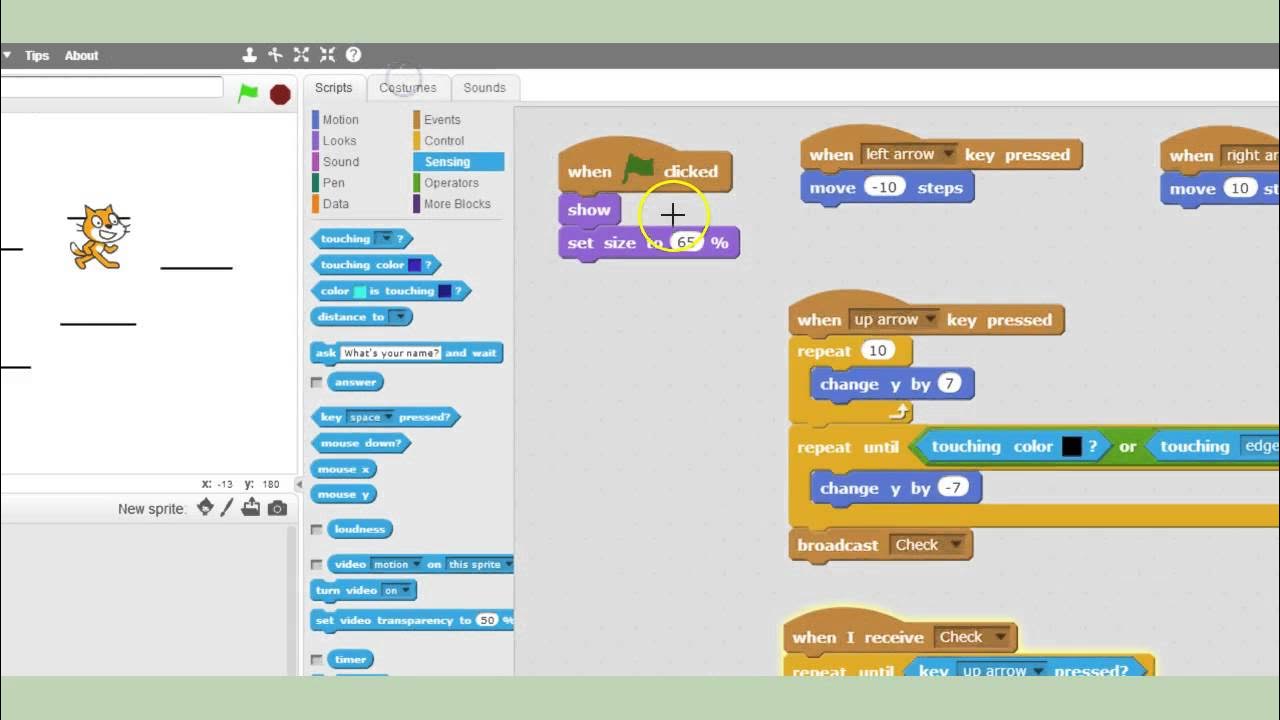 How to Make Gravity in Scratch 2.0! - YouTube