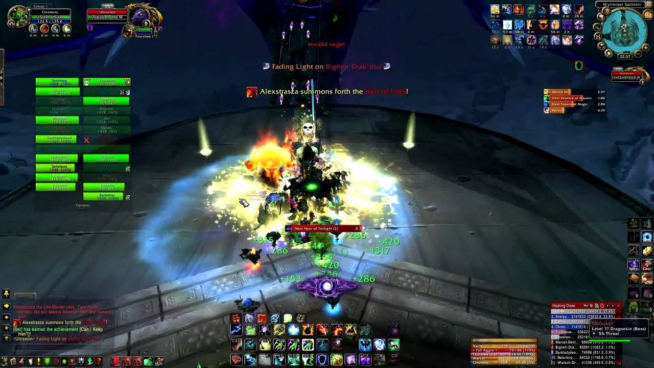 World of Warcraft - Ultraxion Raid Finder - YouTube