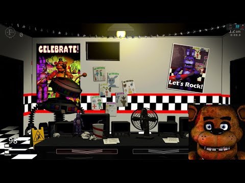 Five Nights At Freddy's 1 Office In UCN! (UCN Mods) - YouTube