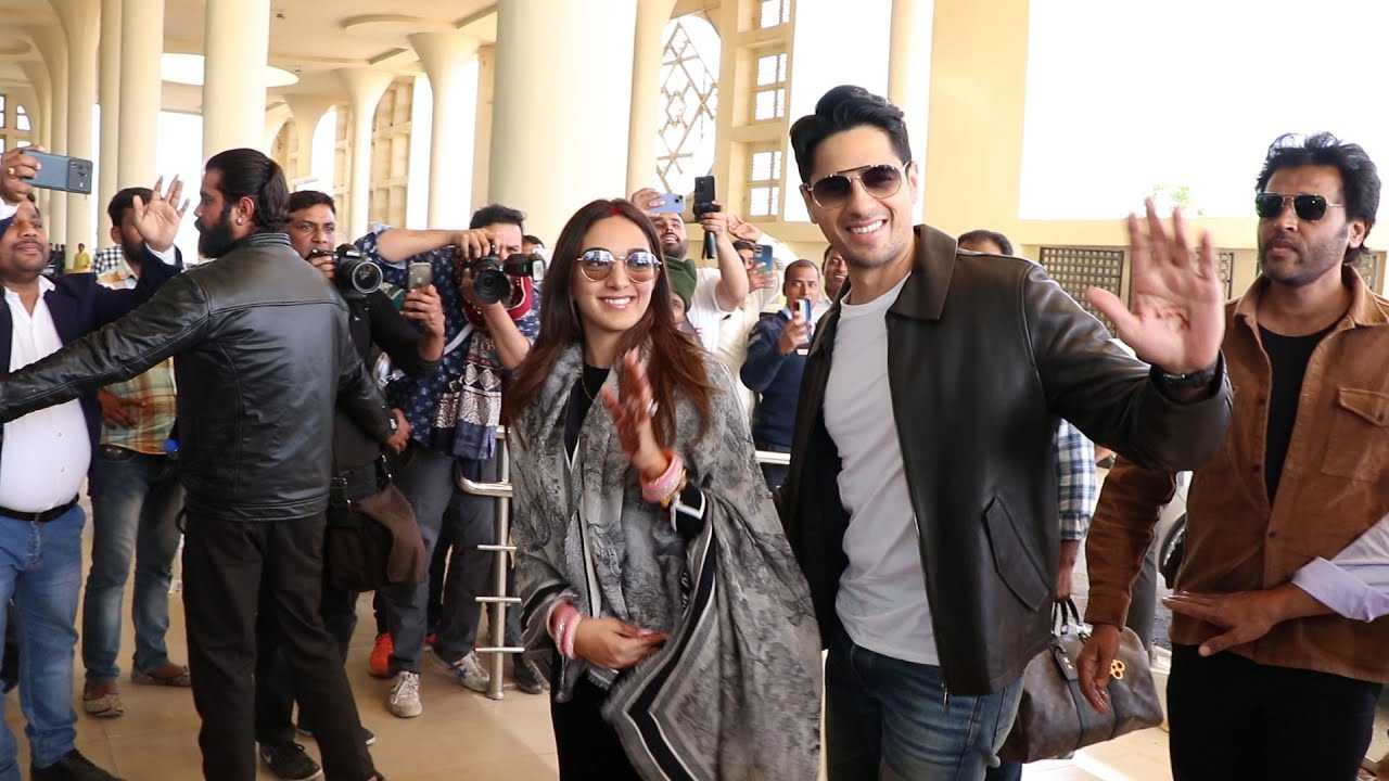 Kiara Advani & Siddharth 1st Visuals After Their Marriage-Their First ...