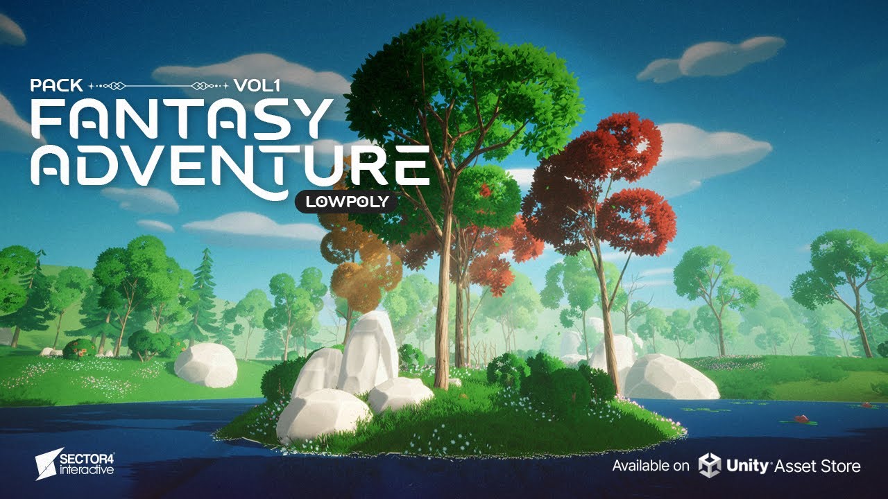 Lowpoly Fantasy Adventure Pack : Vol 01 | Unity Asset - YouTube