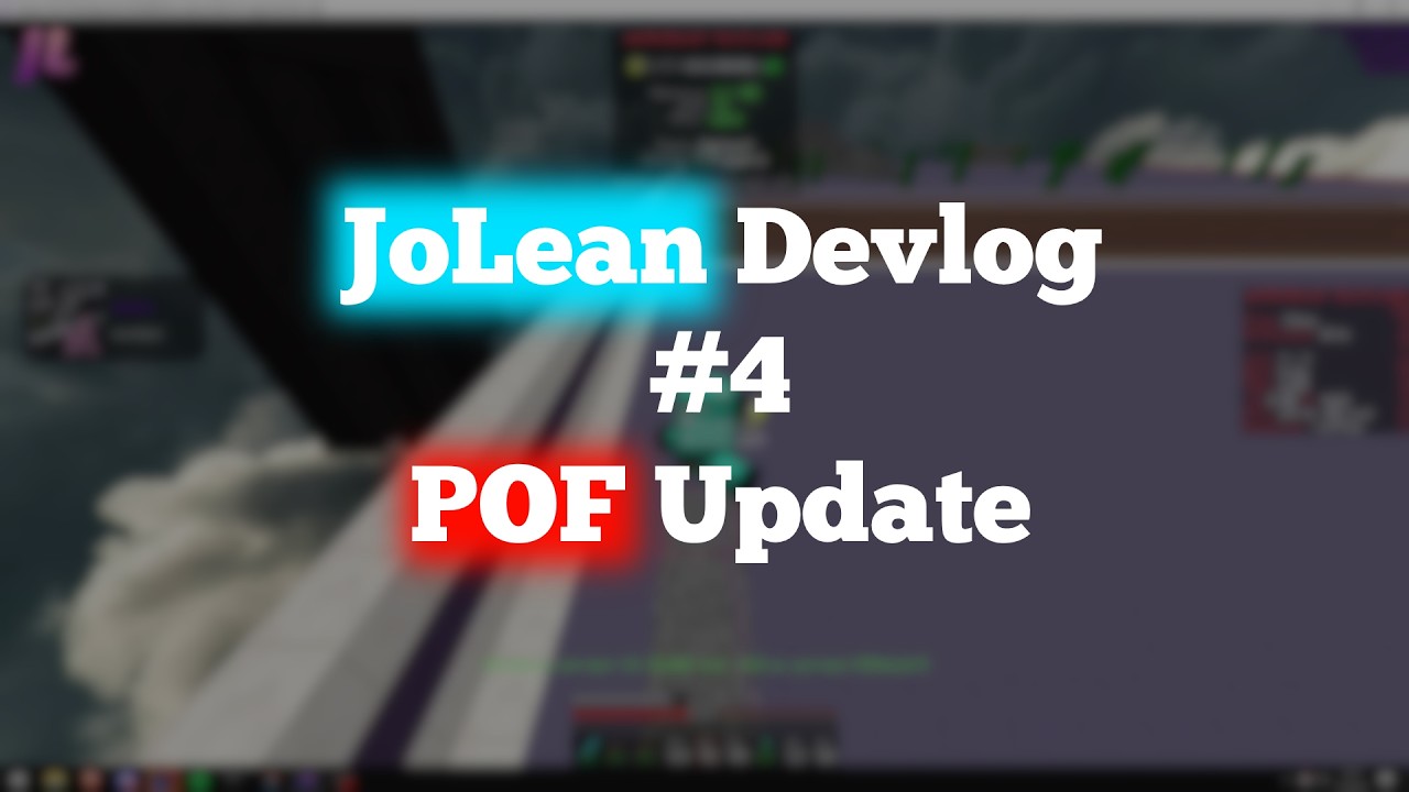 JoLean Devlog #4 - Scaffold (POF) Update 🔥🤔 | NotYourClient - YouTube