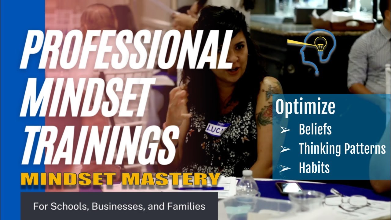 Mindset Mastery Professional Trainings Promo Video - YouTube