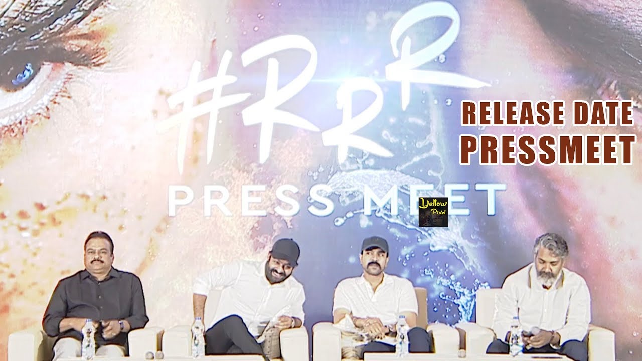 RRR Media Interaction | RRR LIVE | RRR Press Meet LIVE | RRR Release ...