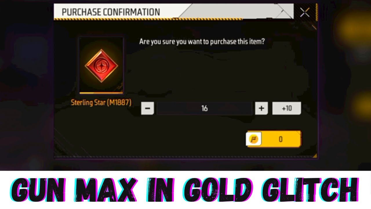 EVO GUN TOKENS IN GOLD GLTICH 😋 - YouTube