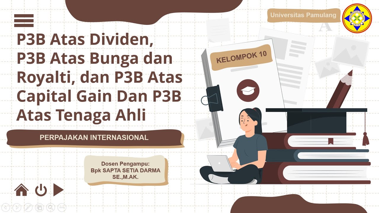 P3B ATAS DIVIDEN, P3B ATAS BUNGA DAN ROYALTI DAN P3B ATAS CAPITAL GAIN ...