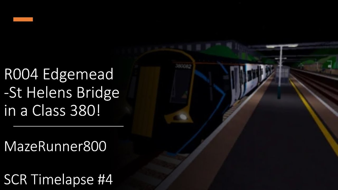 SCR - Edgemead to St Helens Bridge in a Class 380 - YouTube