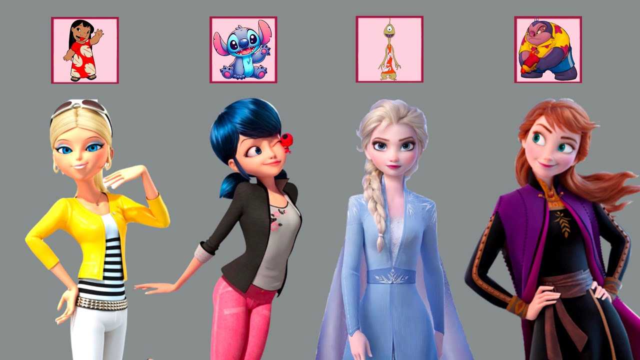 Elsa, Ladybug & Friends Dress Up as Characters from Lilo & Stitch – Who ...