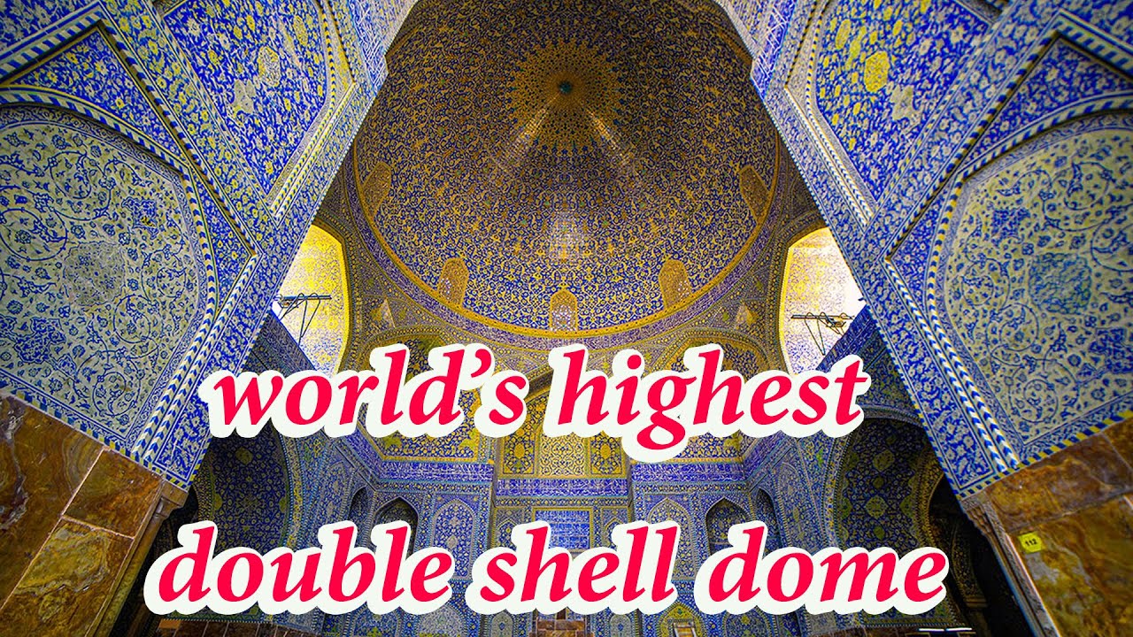 Masterpiece of Persian Architecture /Shah Mosque in Iran with highest ...