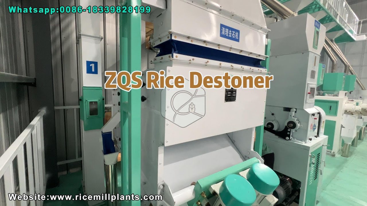 Rice Destoner Machine for Rice Mill Plants | #Destoner #RiceMillMachine ...
