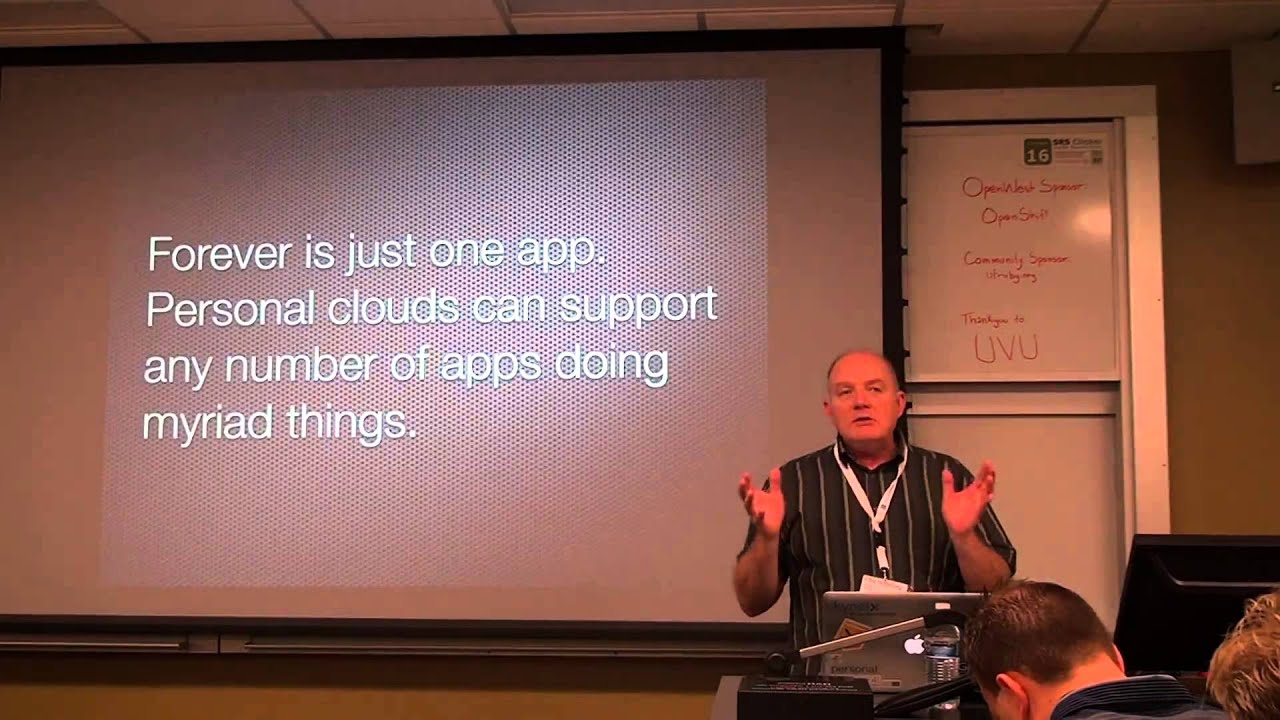 Openwest 2013 - 5/3 - Phil Windley - "Persistent Compute Objects" (73 ...