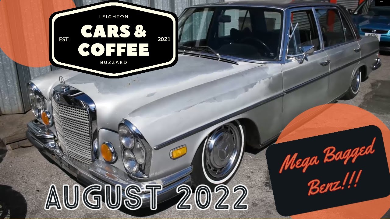 Cars and Coffee - Leighton Buzzard - August 2022. Mega Bagged Benz ...