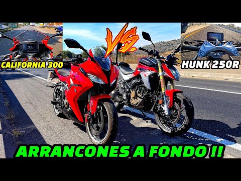 HERO HUNK 250R VS AMERICAN PISTÓN CALIFORNIA 300🏁🔥NO VEÍA VENIR ESTE RESULTADO😱NOMAS NO PUDO😳😭