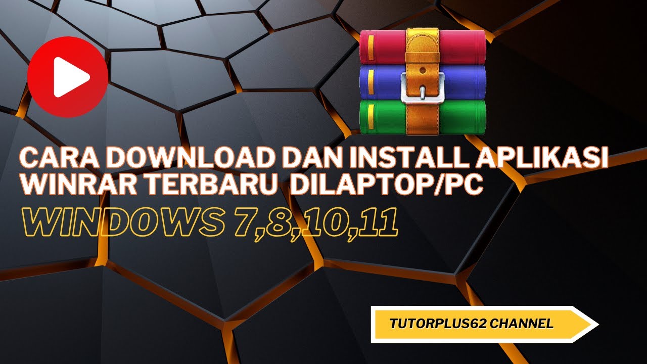 Cara Download Dan Install winrar terbaru Di Laptop/Pc Windows 11/10 ...