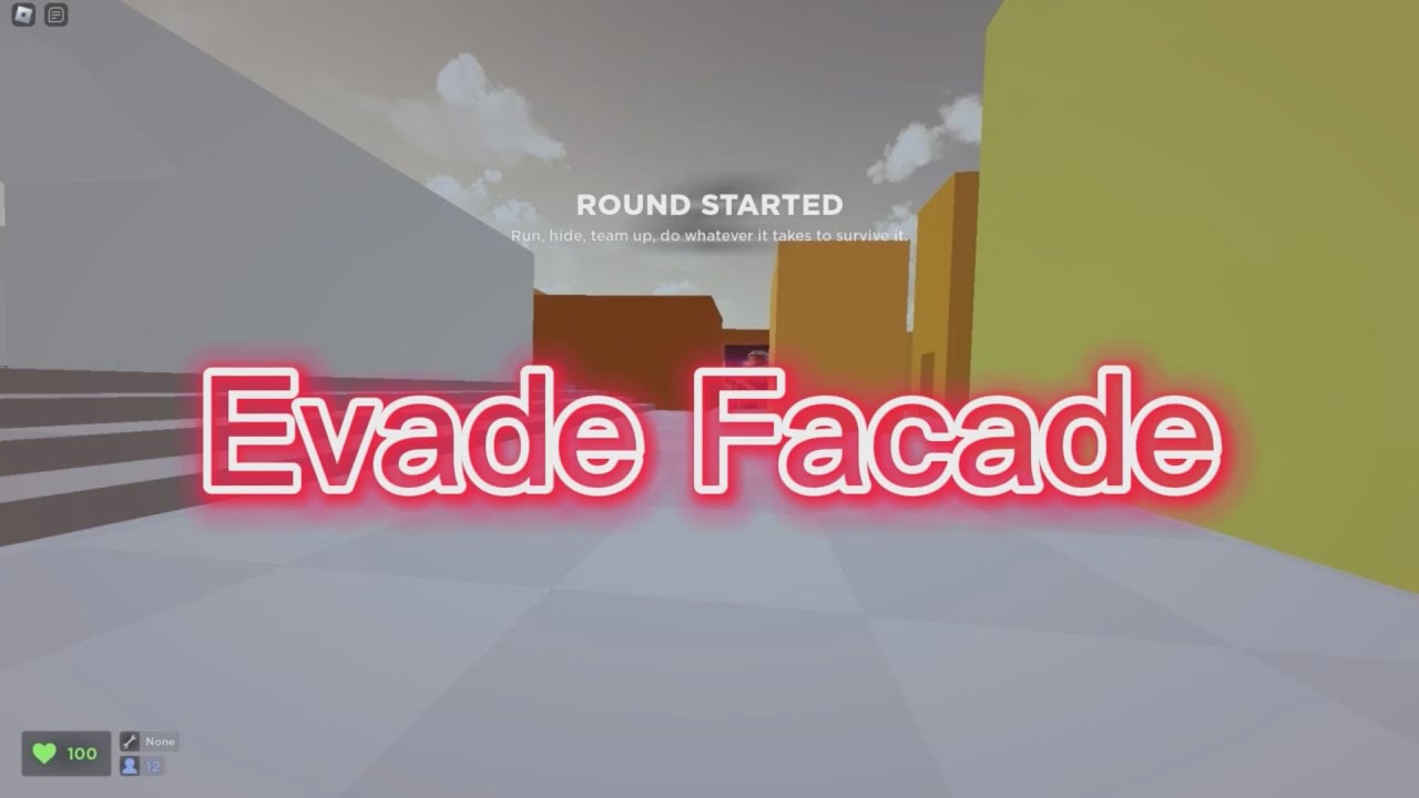 Roblox Evade Facade - YouTube