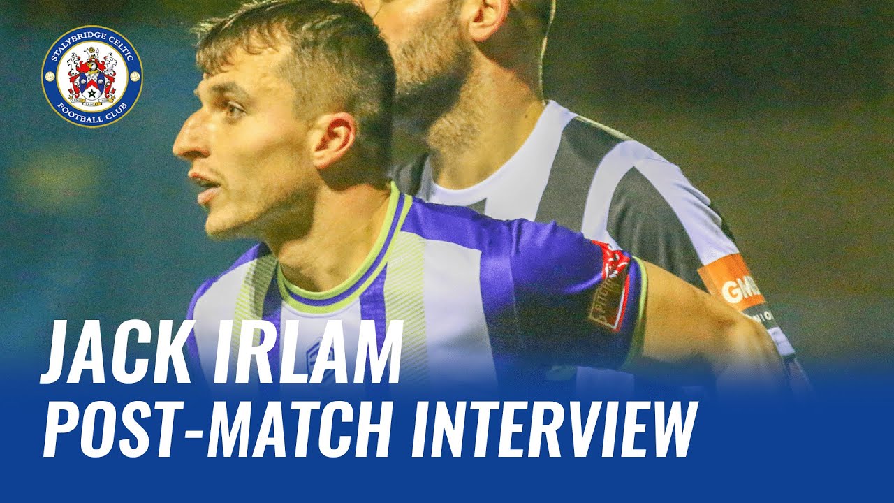 Post match: Jack Irlam on scoring the winner vs Nantwich - YouTube