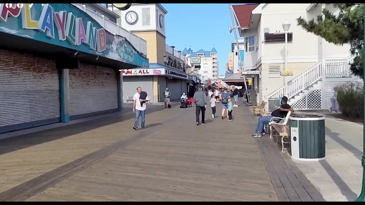 Ocean City Maryland Summer Day in November - YouTube