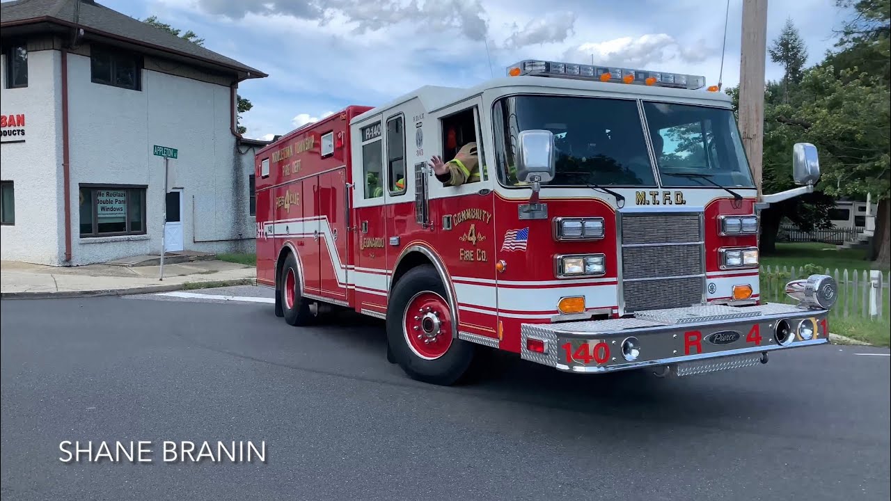 MTFD Rescue 140 31-4-85 Responding Code 1 9/11/21 - YouTube