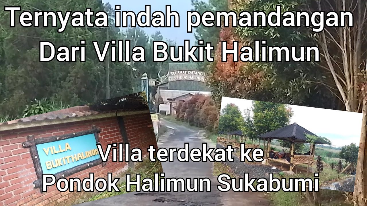 Villa Bukit Halimun, Healing sejenak disini karena indah pemandangan ...