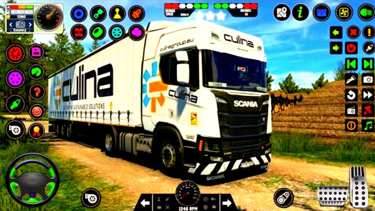 409 auto oiler truck transport duty gameplay - truck loading simulator ...