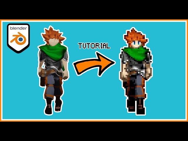 How To Make A Walking Animation Pixel Art In Blender 4 1 - Infoupdate.org