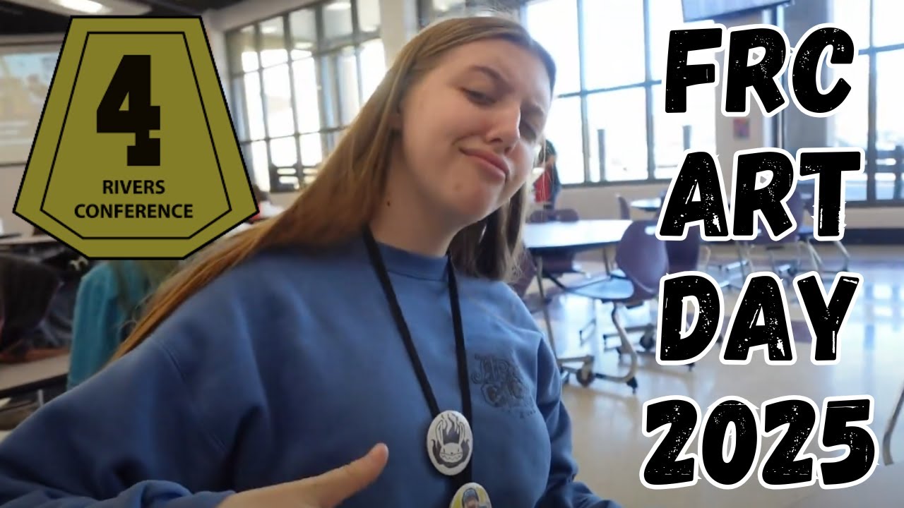 OHS Goes To Four Rivers Conference Art Day at Pacific High School - YouTube