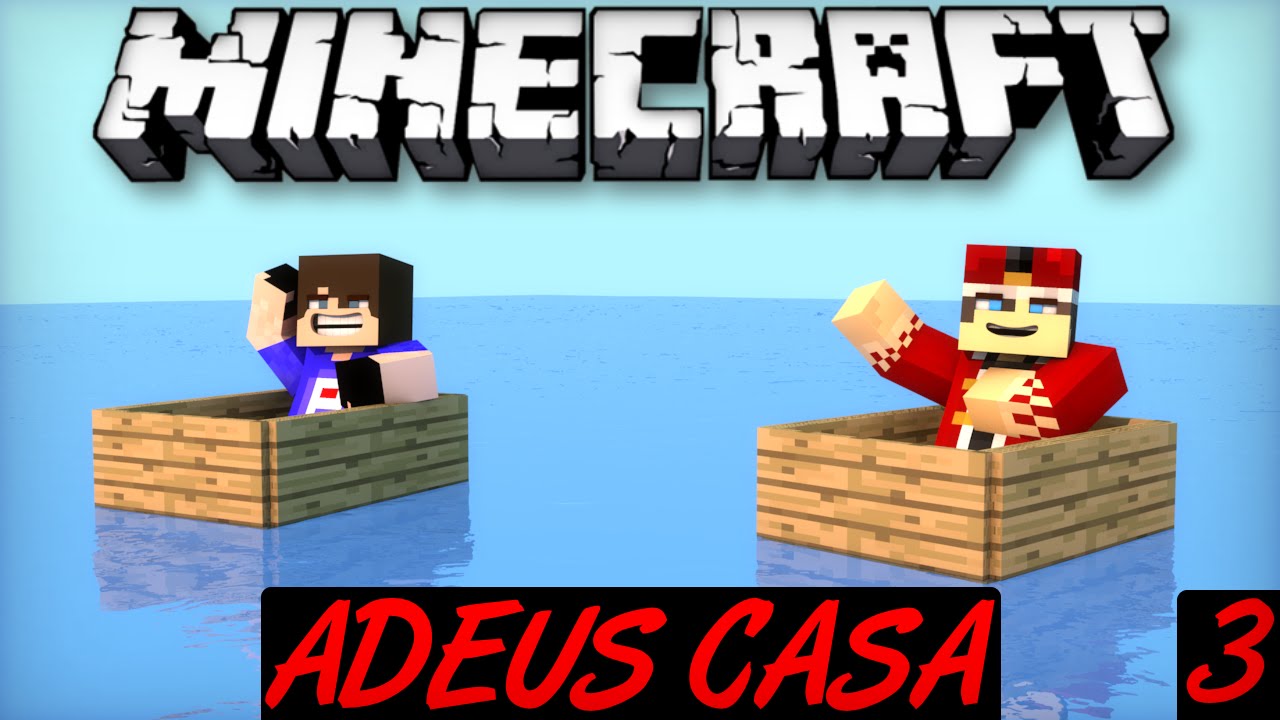 Minecraft Hardcore T01ep03 Adeus Casa Ft Juni0r Youtube