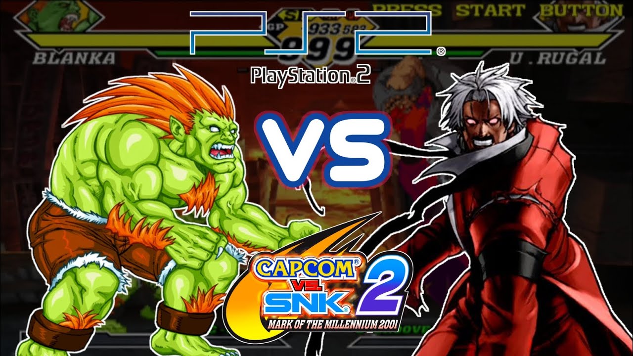 Blanka VS Ultimate/God Rugal Boss capcom vs snk 2 aether sx emulator ...