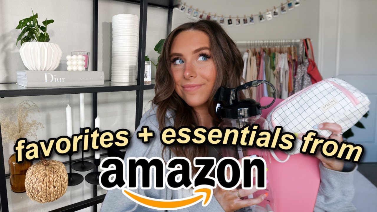 MY AMAZON ESSENTIALS + FAVORITES 2021 (THINGS YOU NEED) | home, tech ...