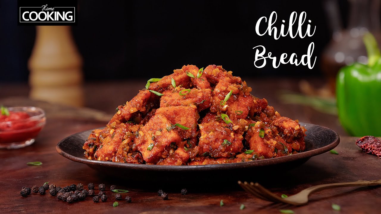 Chilli Bread | Easy Breakfast Ideas | Instant Kids Recipes | Bread ...