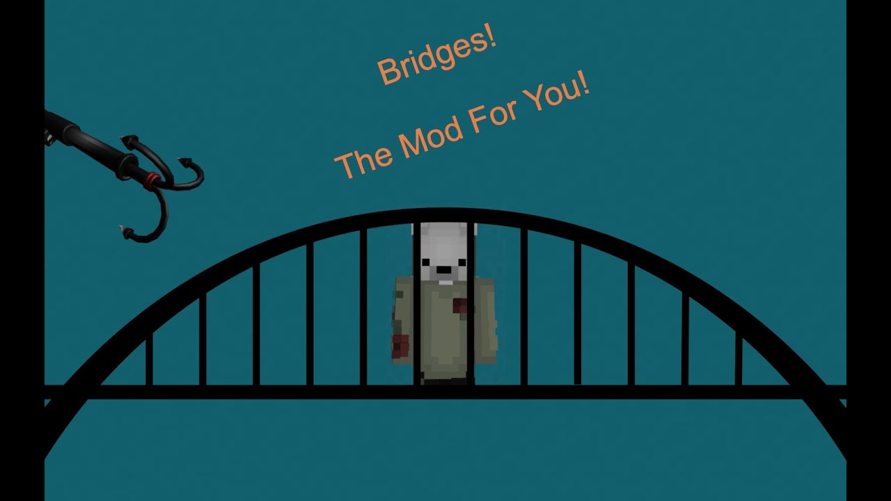 Making rope bridges in Minecraft| Minecraft mod review rope bridges ...