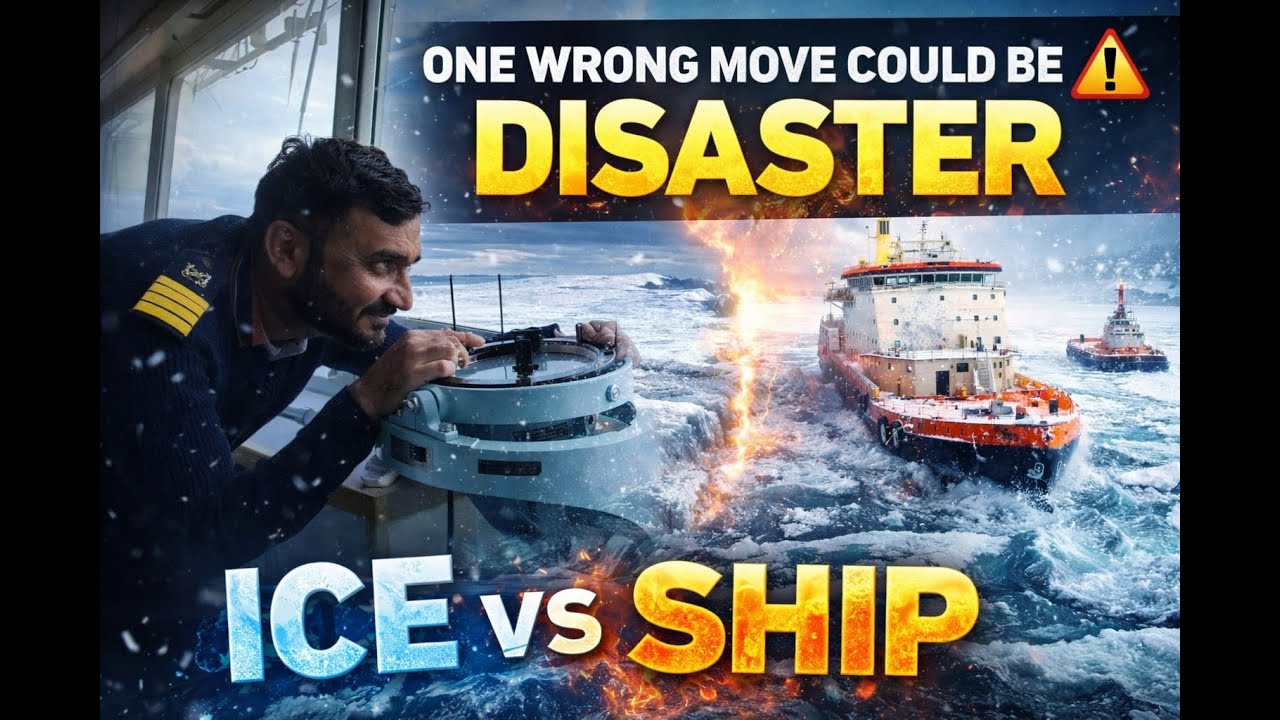 Ice Vs Ship | One Wrong Move Could Be Disaster | Ice Class Ship ...