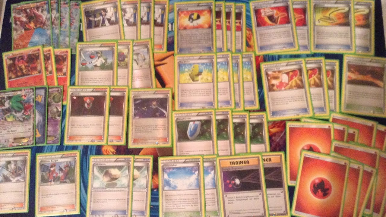 Pokemon Volcanion EX Deck Standard Vorstellung !!! PRC-SM - YouTube