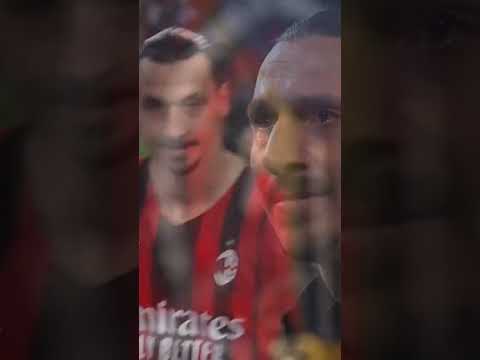 ac milan Ibrahim movich then and now #football #shorts #edit # ...