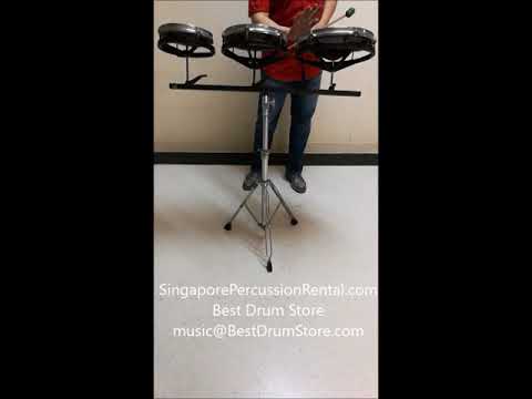 Remo Professional Roto Toms 8 10 12 inch - YouTube