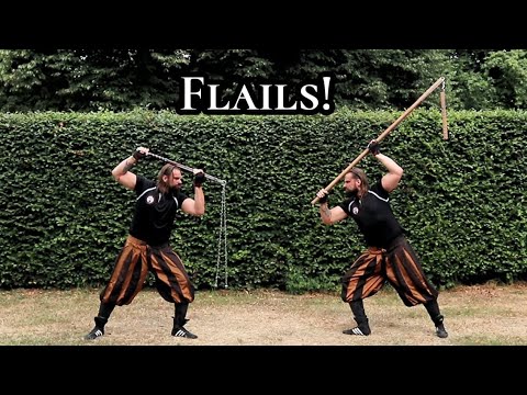 Introduction into flail weapons (Warflail and Mangual) - YouTube