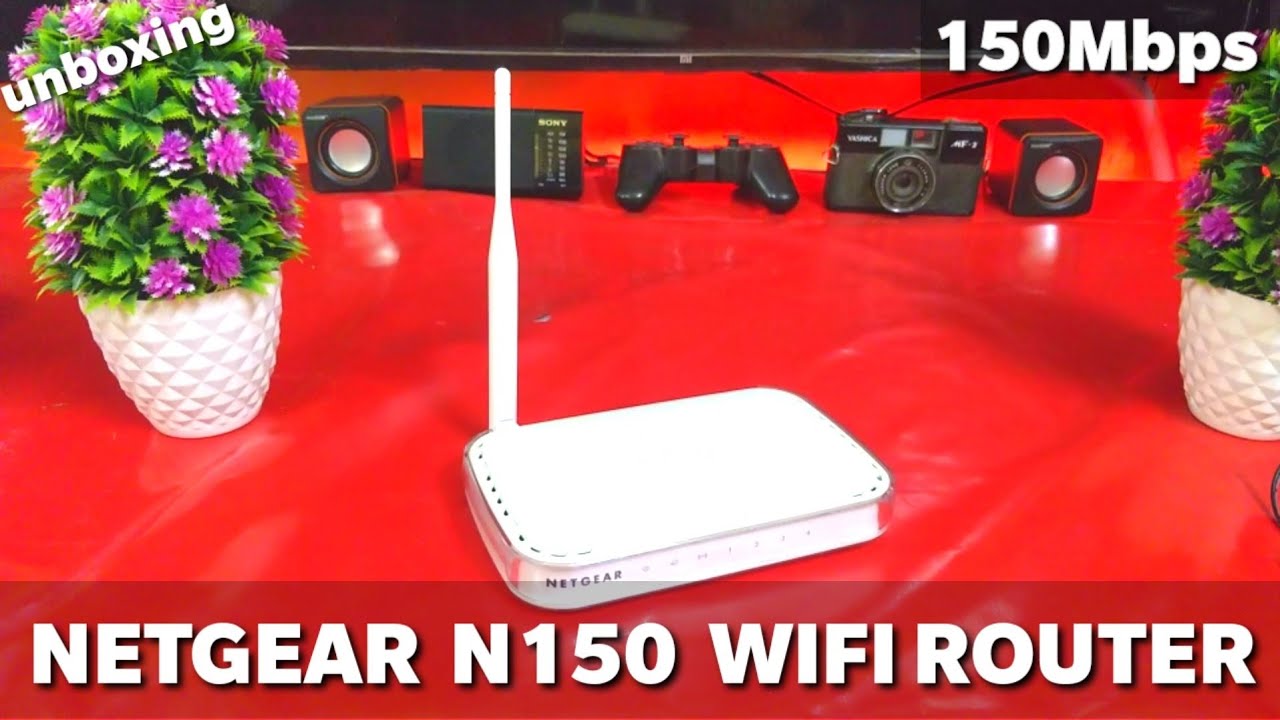 Netgear N150 | Wireless WiFi Router | 150 mbps unboxing | JNR1010 ...