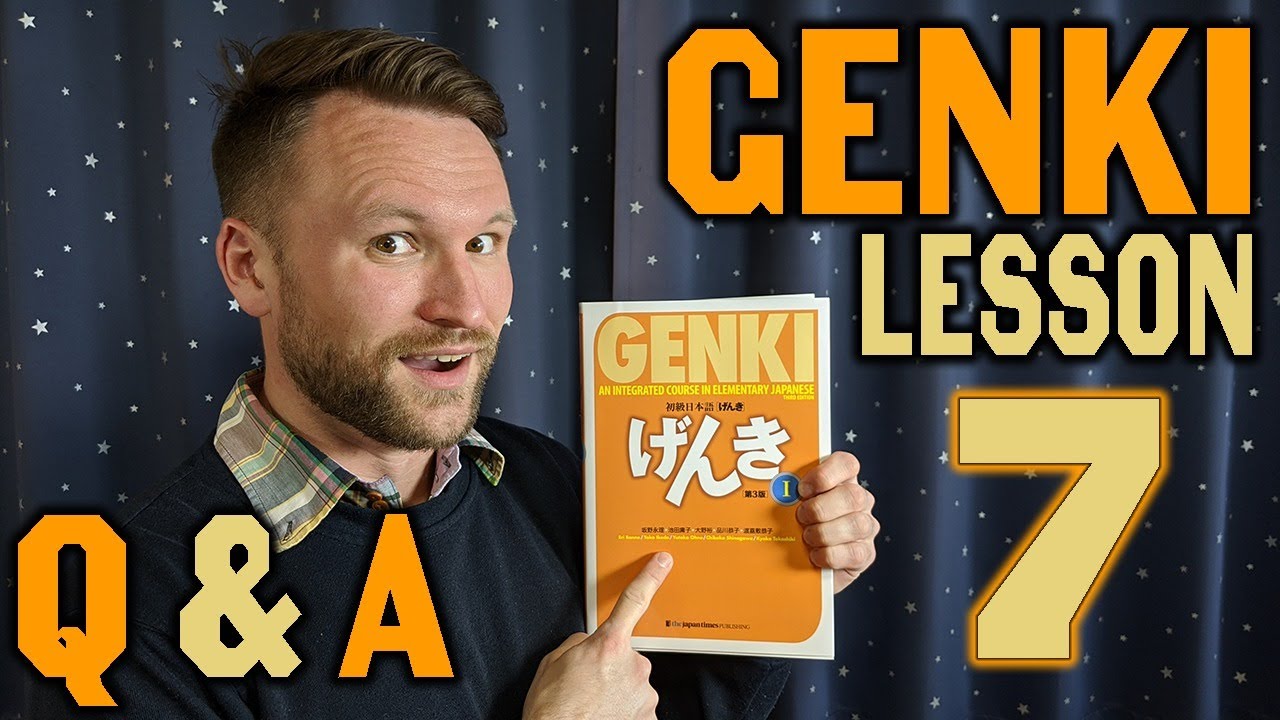 GENKI 1 Q&A | LESSON 7 | THE JAPANESE ている FORM - YouTube
