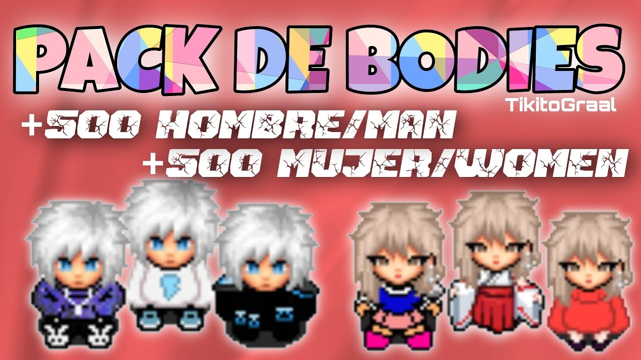Pack +1K Bodies - Graalonline Era - YouTube