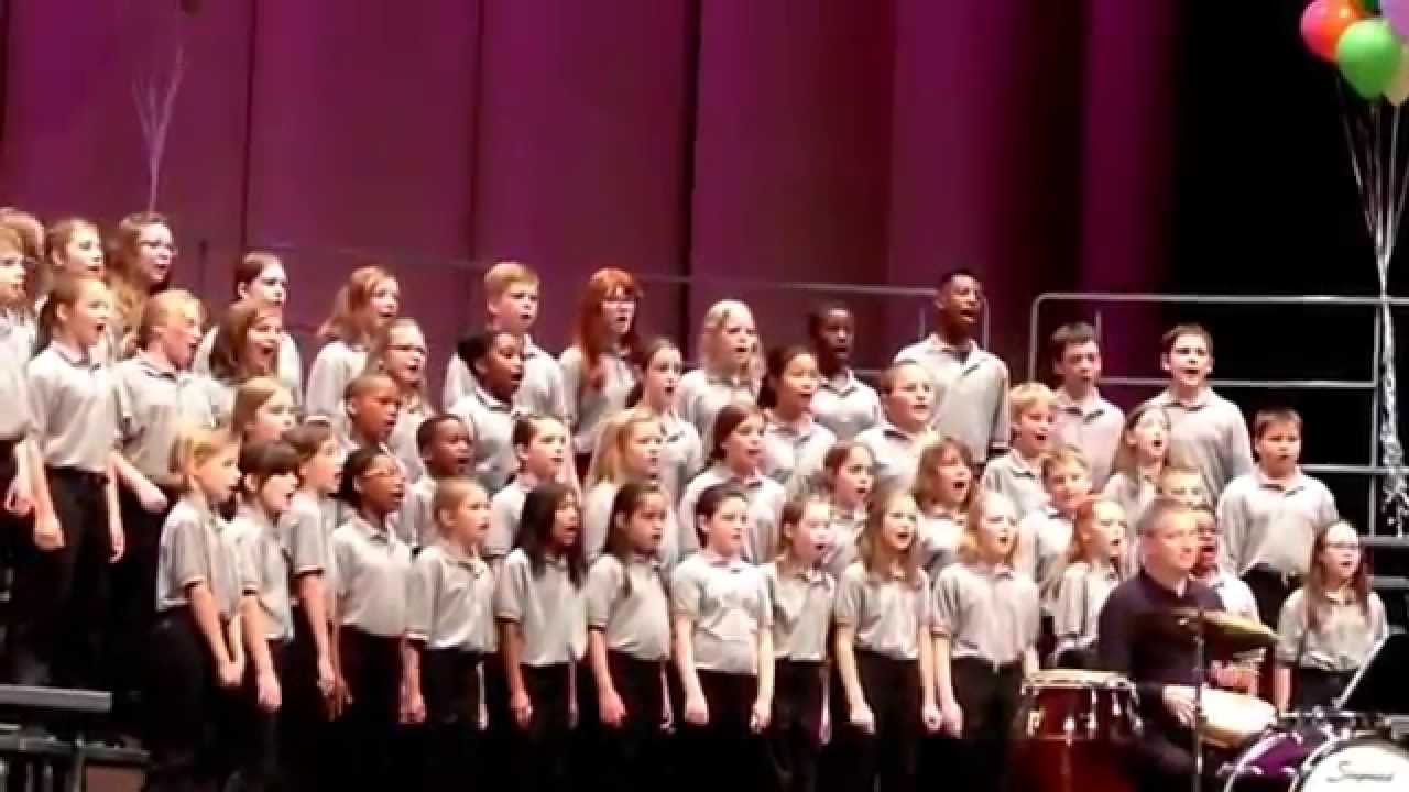 Indianapolis children's Choir "Kusimama" - YouTube
