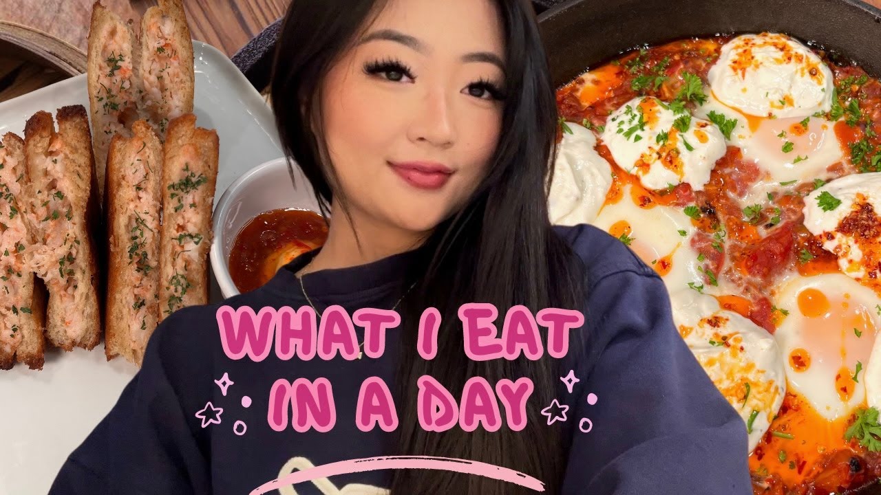 What I Eat/Cook in a Day | ft. Doobydobap's recipes - YouTube