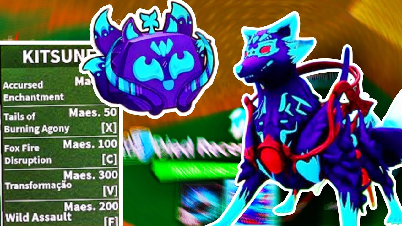 Transform Kitsune One Shot Combo | Blox Fruits Roblox - YouTube