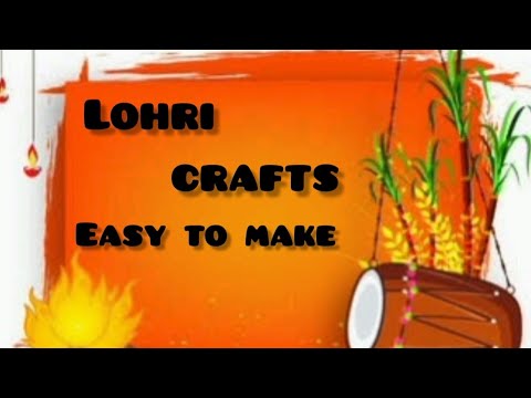 DIY lohri craft ideas for kids| Lohri festival| Happy Lohri craft ...