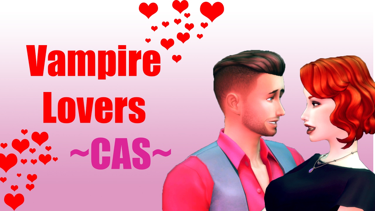 The Sims 4 CAS | Vampire Lovers (+ Coven) Make Over | Vampire Challenge ...