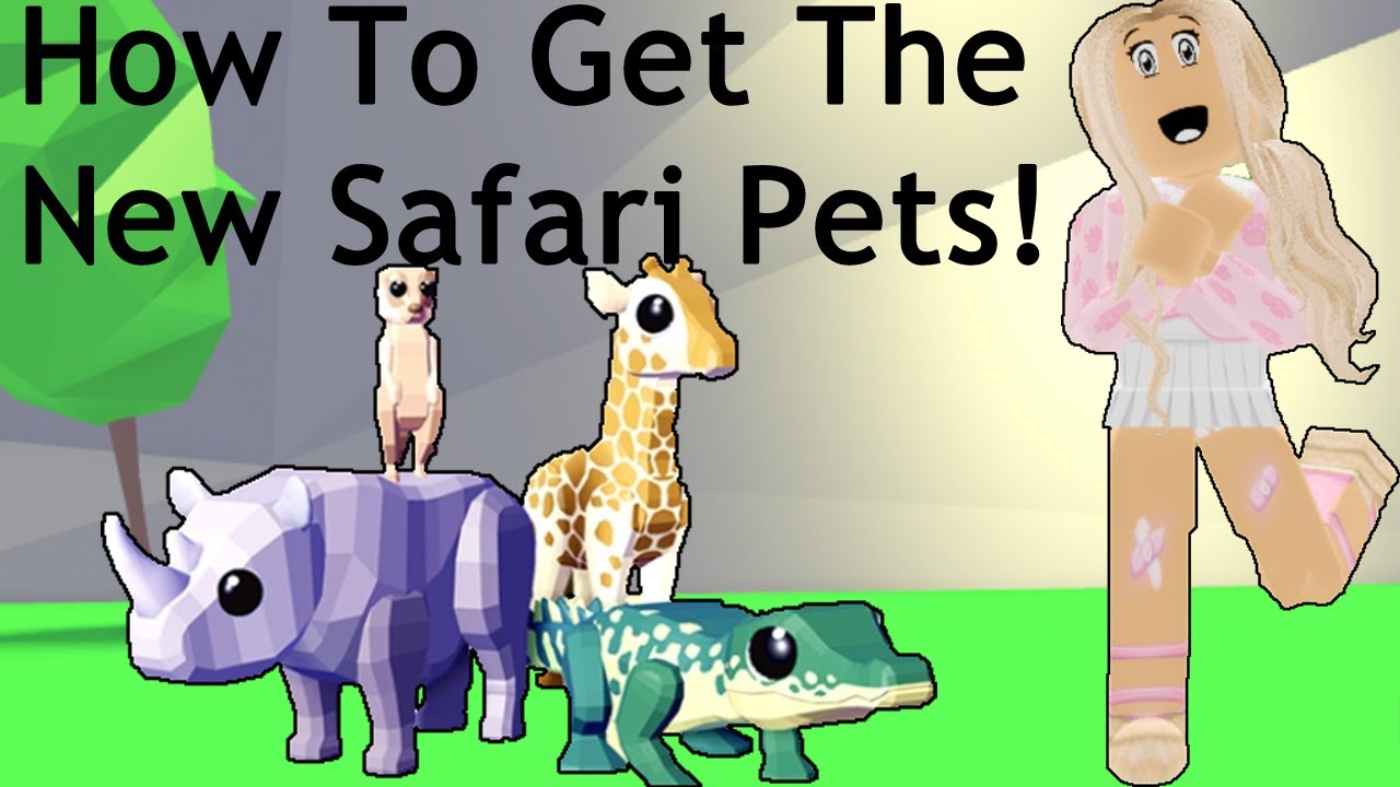 *NEW* How To Get The NEW SAFARI PETS In Club Roblox - YouTube